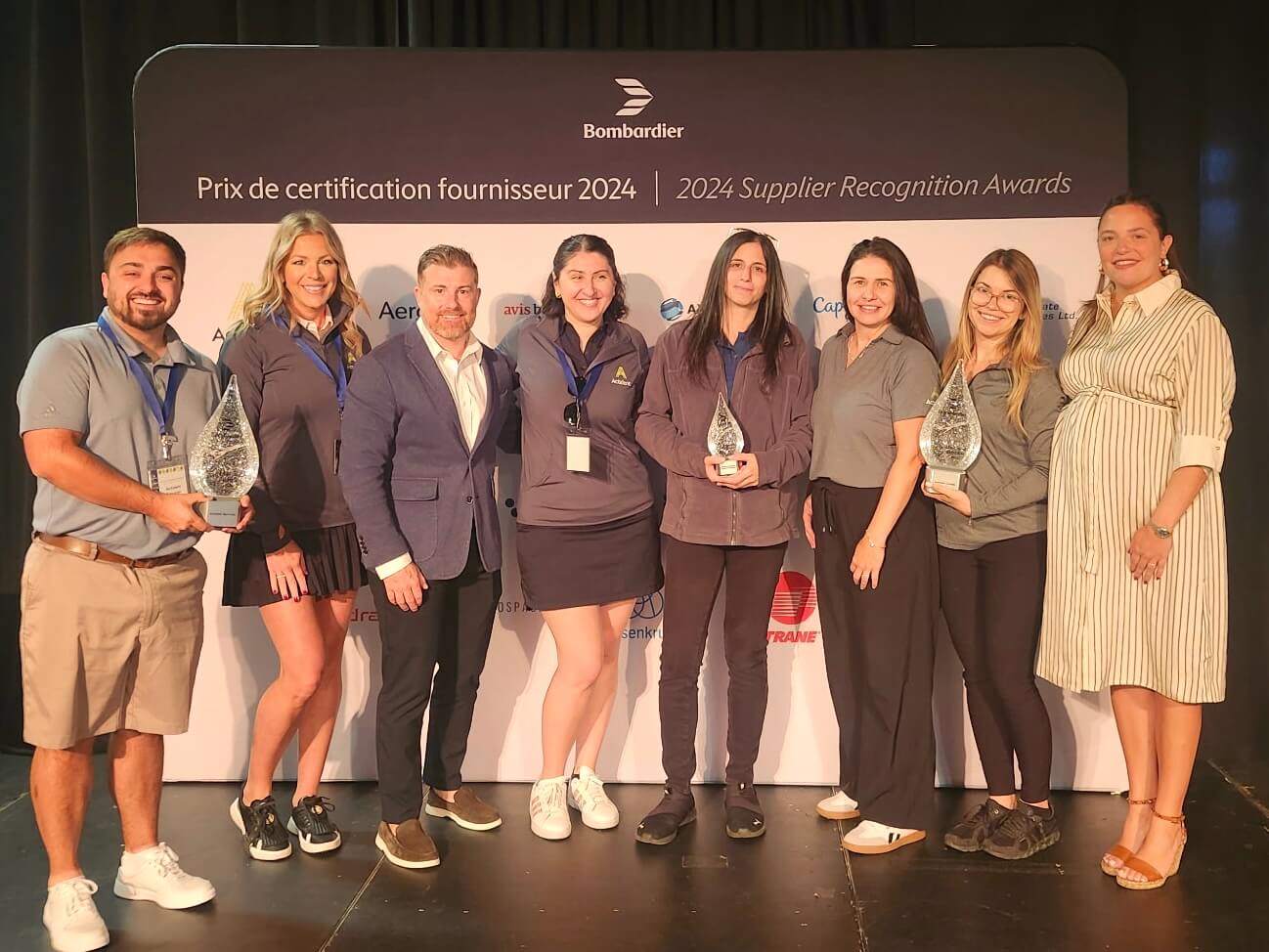 Actalent Receives Bombardier Diamond Supplier Award in the U.S. and Canada