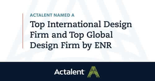 Actalent Services Recognized by ENR as a Top International Design Firm ...