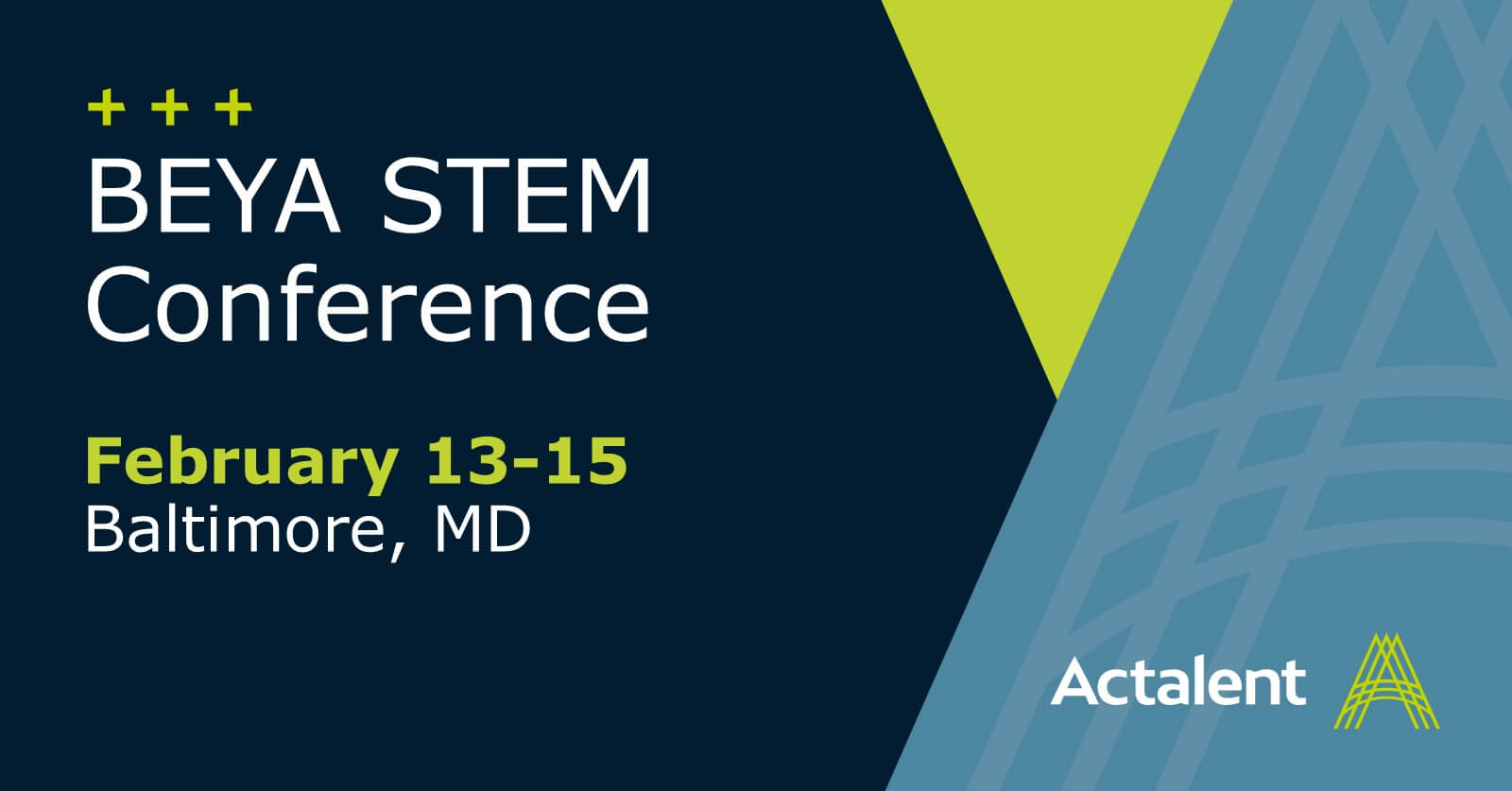 Nine Actalent Engineers Recognized at the 39th Annual BEYA STEM Conference