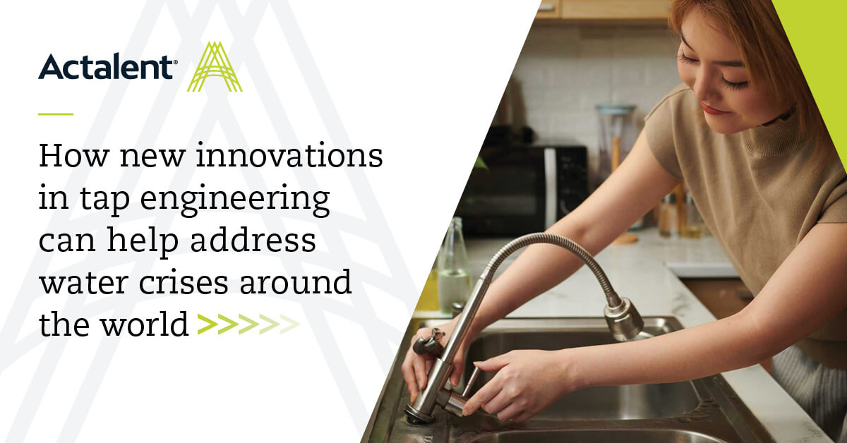 Water Crises Getting Severe: Tap Innovations Can Help