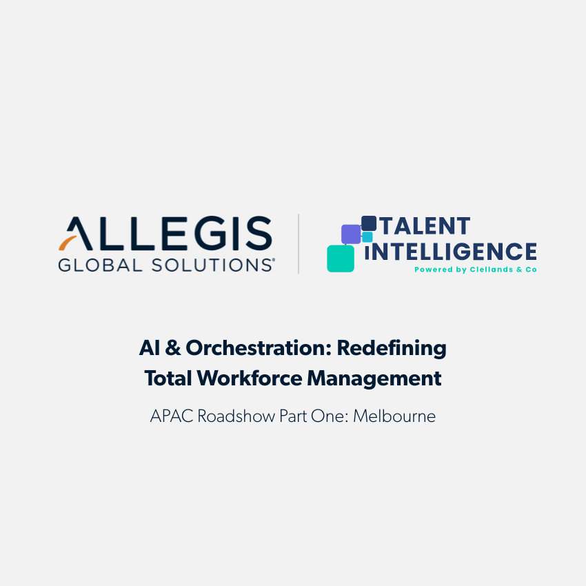 APAC Roadshow | AI & Orchestration: Redefining Total Workforce Management