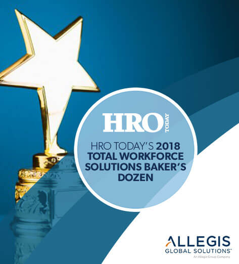 Allegis Global Solutions Tops The Charts In HRO Today’s Total Workforce ...