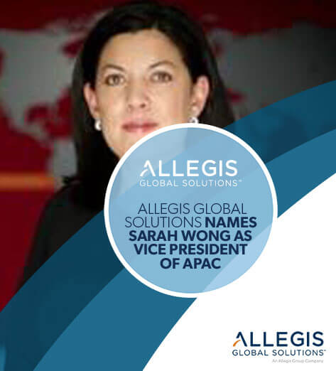 Allegis Global Solutions Names Sarah Wong As Vice President Of APAC