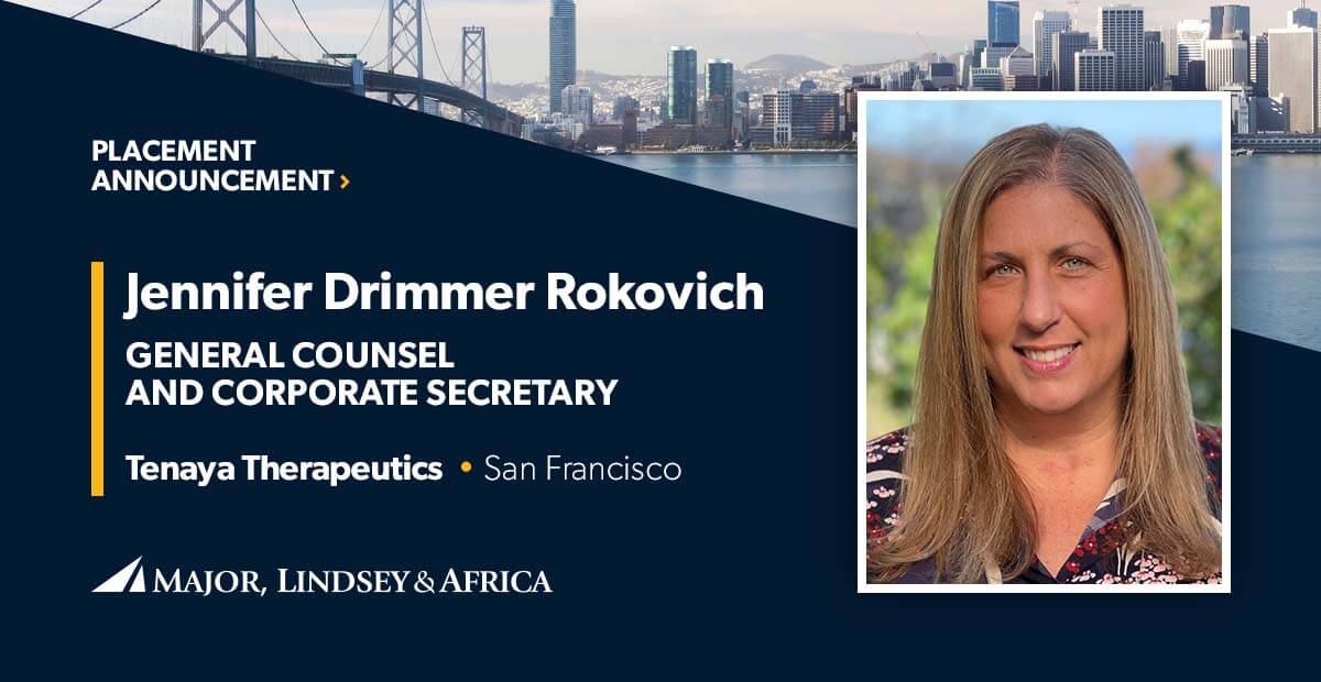 MLA Places Jennifer Drimmer Rokovich as General Counsel and Corporate ...