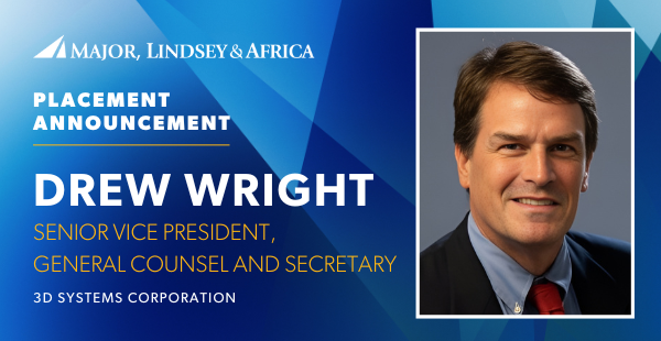 MLA places Andrew Wright as Senior Vice President, General Counsel ...