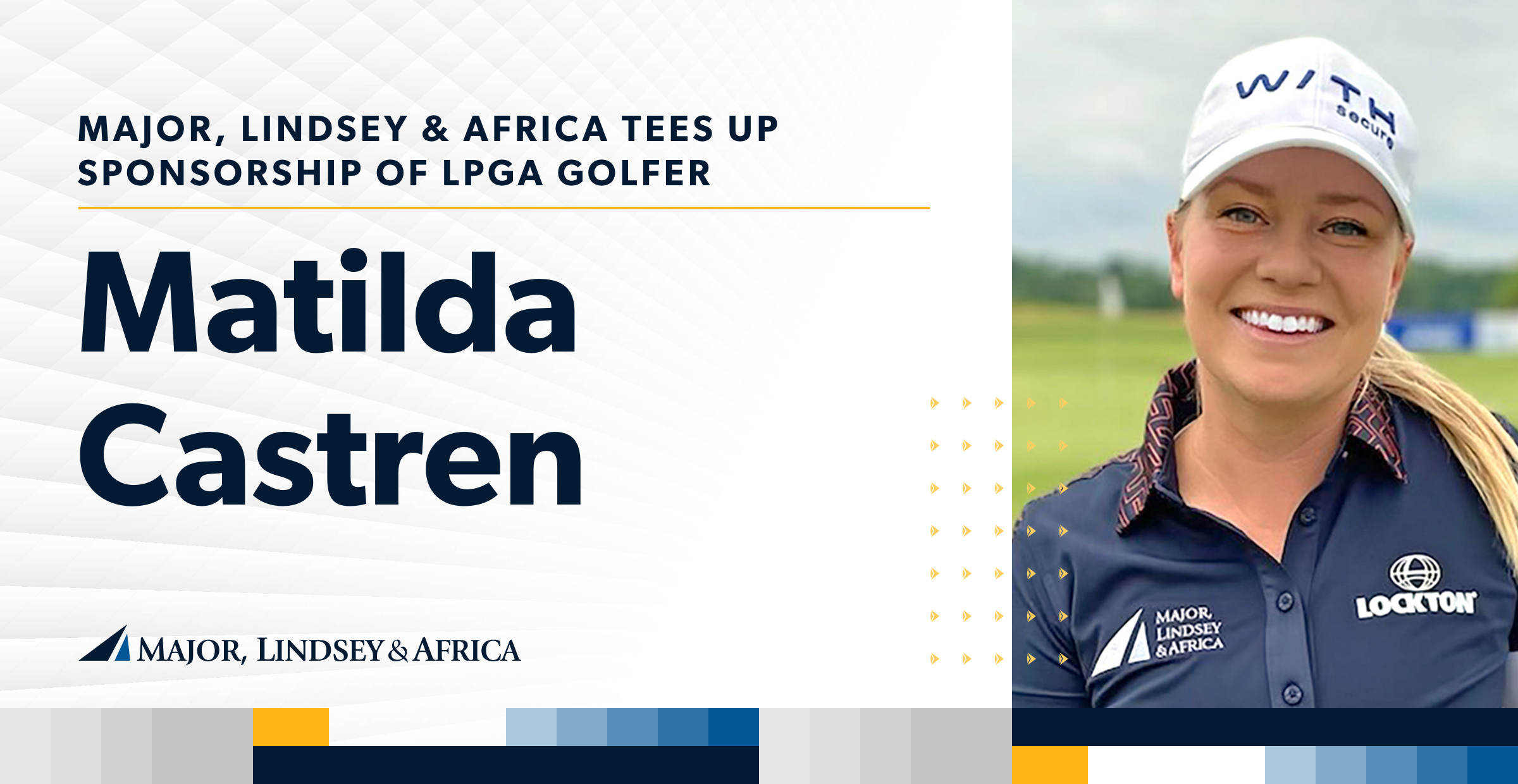 MLA Tees Up Sponsorship of LPGA Golfer Matilda Castren Brand ...