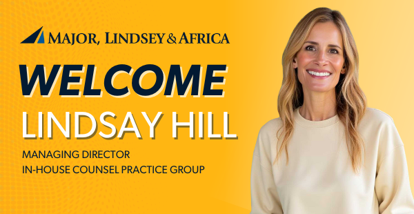 Lindsay Hill Named Managing Director, In-House Counsel Practice Group, MLA