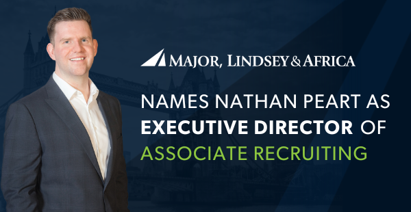 MLA Names Nathan Peart as Executive Director Associate Recruiting