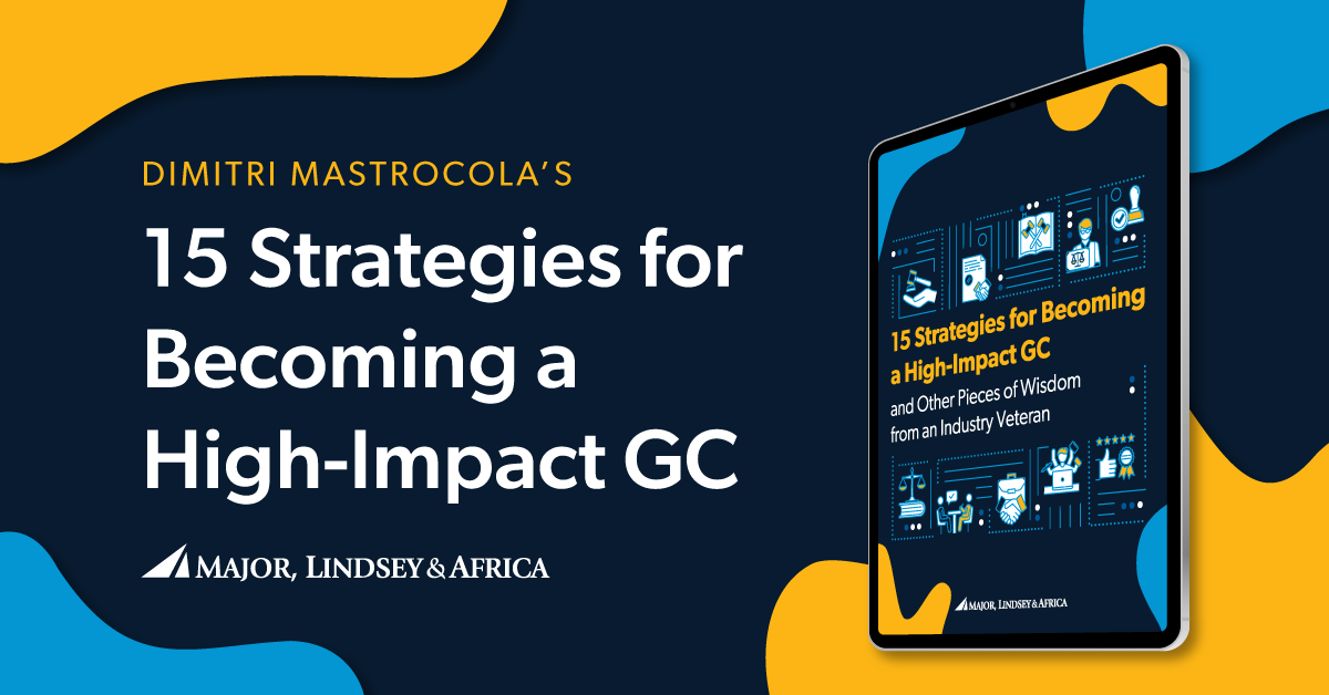 15 Strategies for Becoming a High-Impact GC