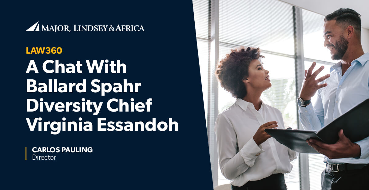A Chat With Ballard Spahr Diversity Chief Virginia Essandoh