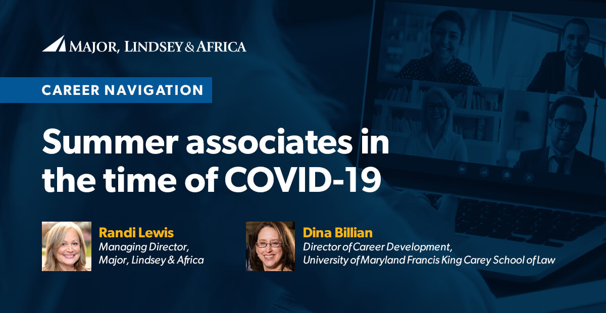 Summer Associates in the Time of COVID-19