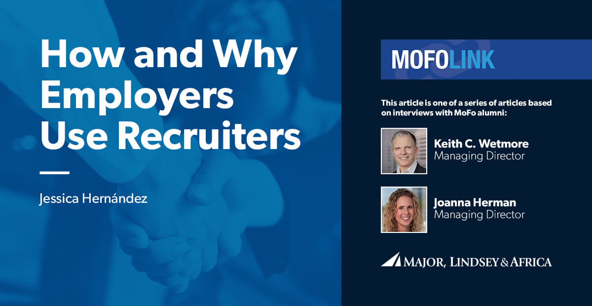 How and Why Employers Use Recruiters