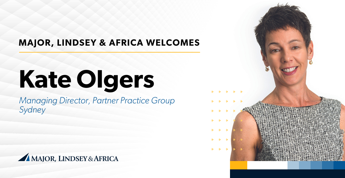 MLA Strengthens Australian Presence with Appointment of Kate Olgers as ...