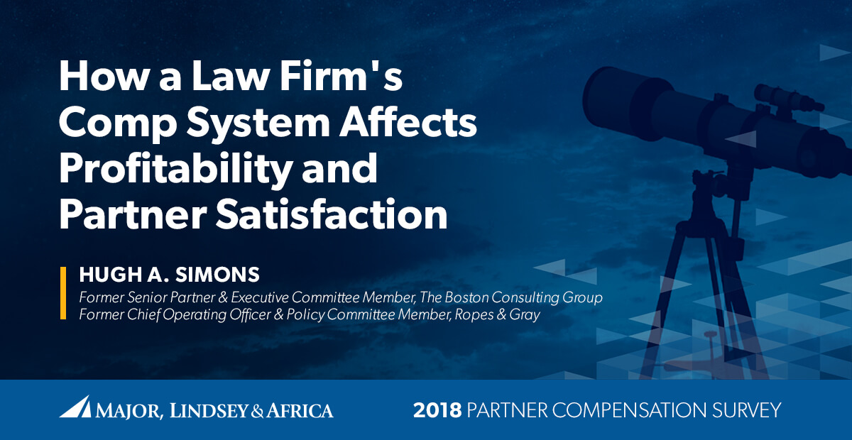 How a Law Firm's Comp System Affects Profitability and Partner Satisfaction