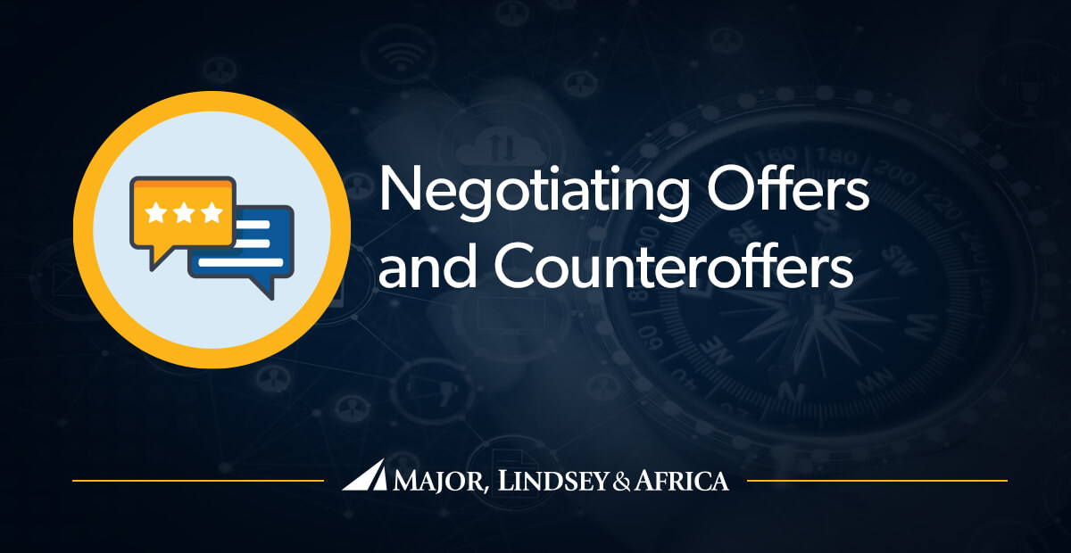 Negotiating Offers and Counteroffers