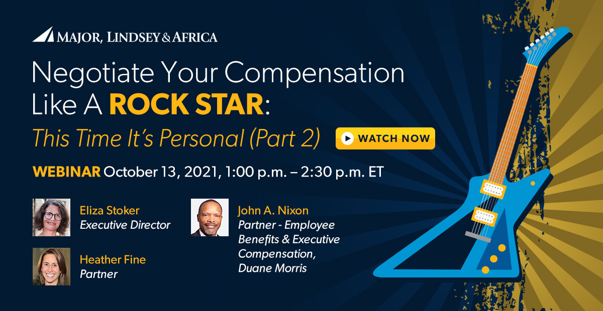 Negotiate Your Compensation Like A Rock Star: This Time It’s Personal ...
